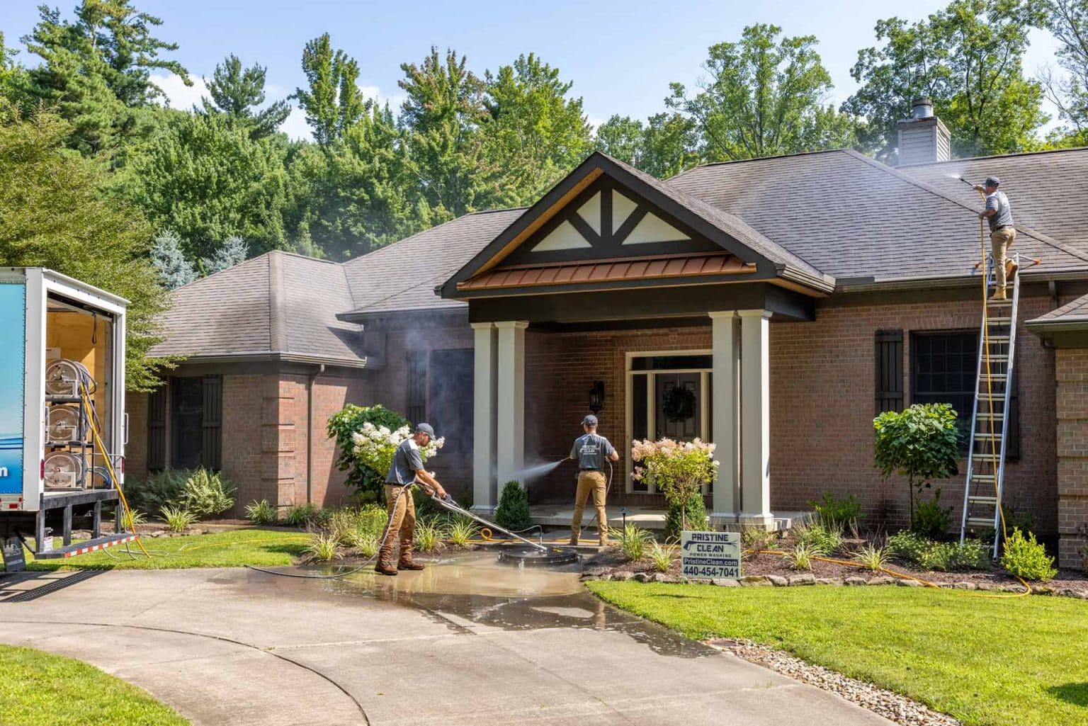 Pressure Washing Columbus | Pristine Clean